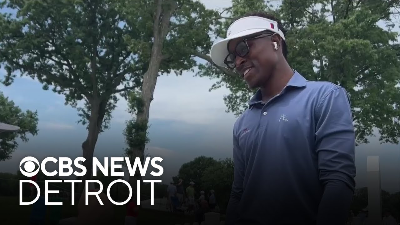 Detroit native Joe Hooks preps for PGA Tour debut - YouTube