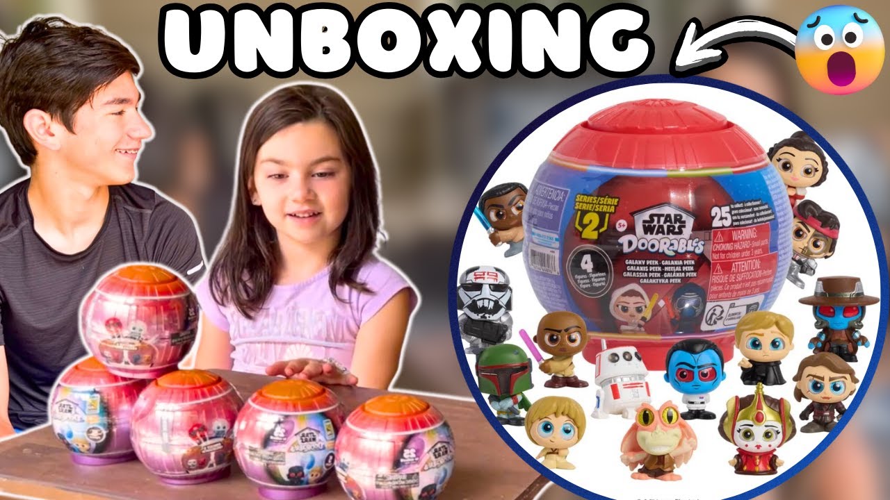 Evie & Gabe Unbox MORE SDCC exclusive Disney Doorables! | Part 2 - YouTube