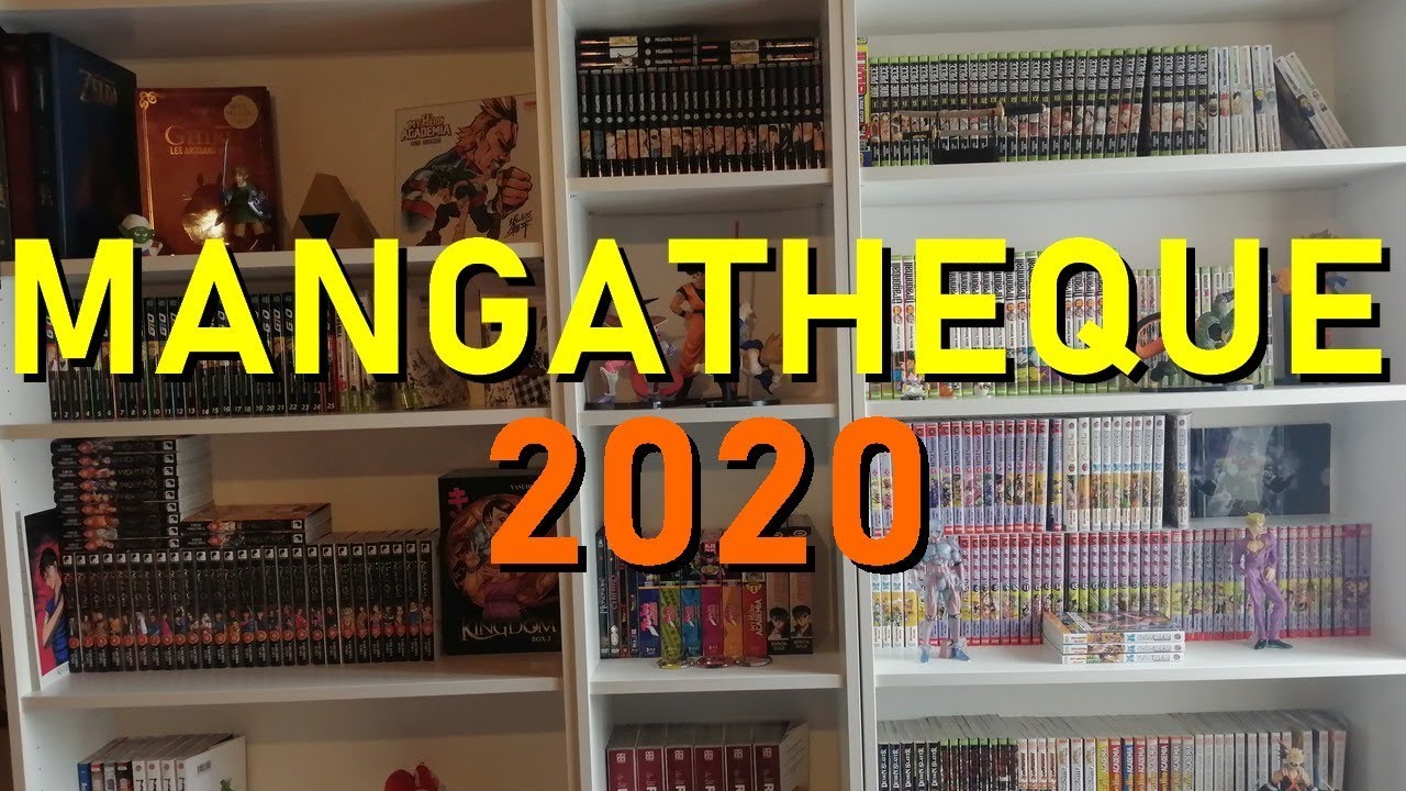 Présentation de MA MANGATHEQUE 2020! (environ 400 mangas) - YouTube