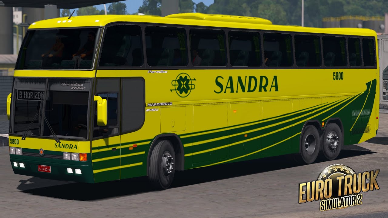 ETS 2 | Viação Sandra | GV 1450 LD | S. João Del Rei / B. Horizonte ...