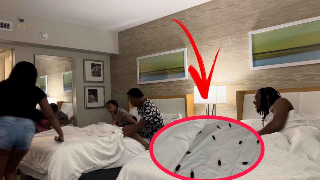 Cant believe this happened in our hotel(prank) - YouTube