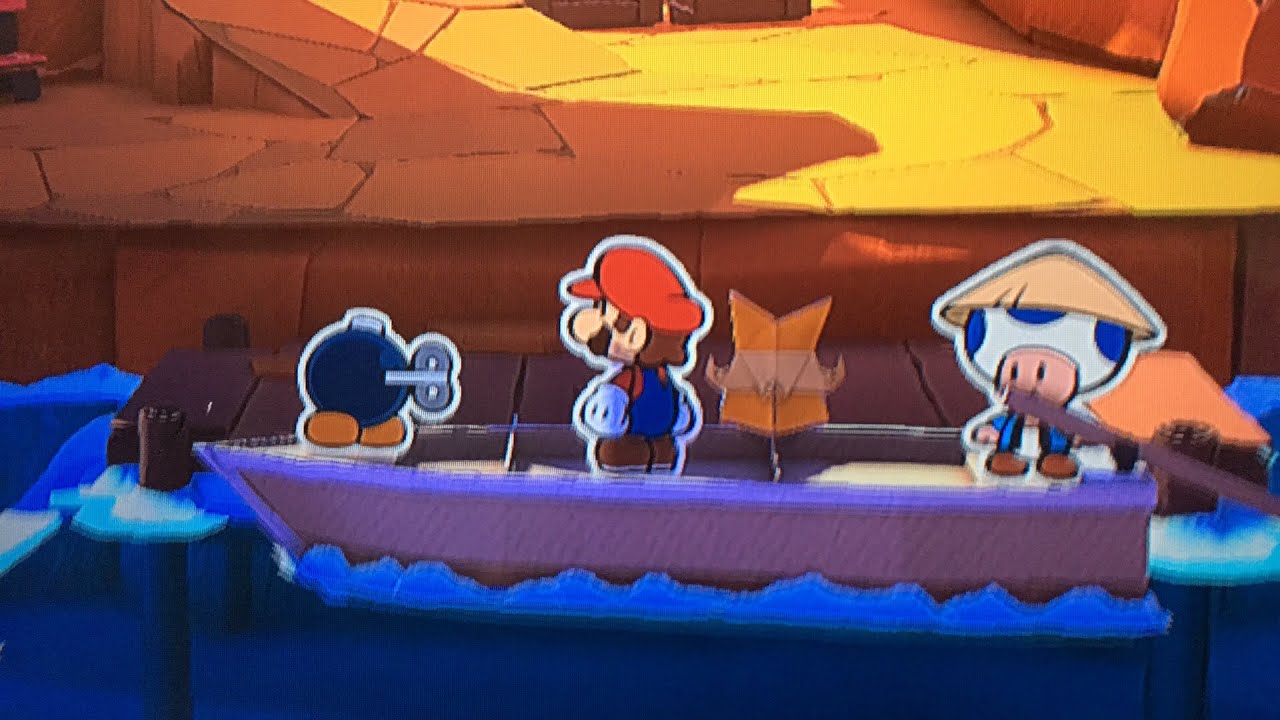 Paper Mario The Origami King: we’re here at Sweetpaper Valley NEVERMIND ...