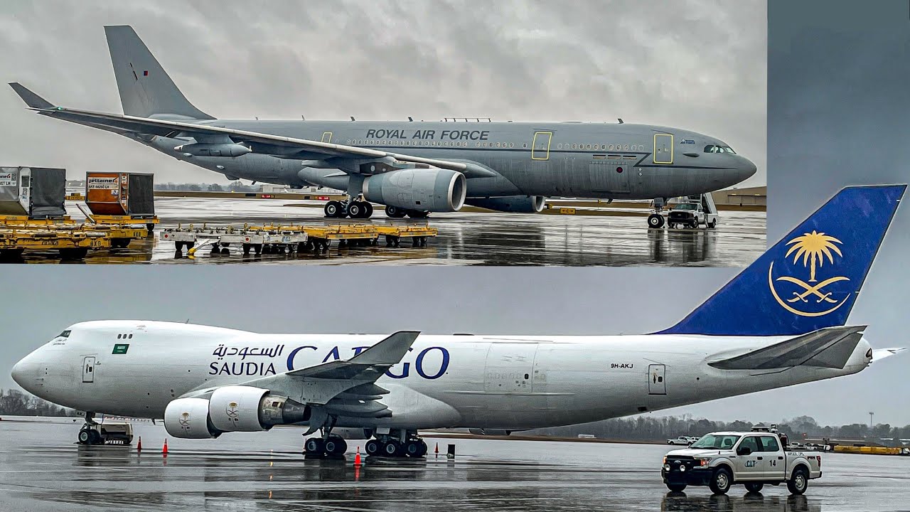 2 Rare And Special Aircraft at Charlotte Int’l Airport | United Kingdom ...