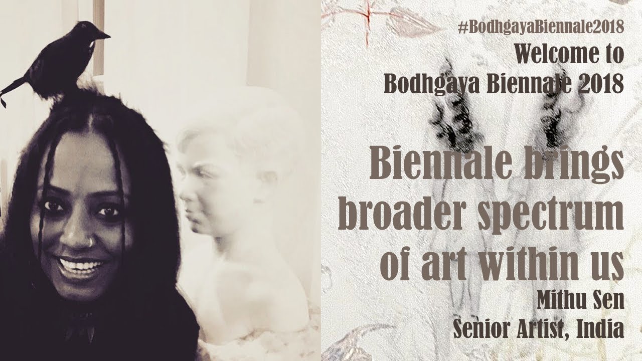 Biennale brings broader spectrum of art within us : Mithu Sen - YouTube