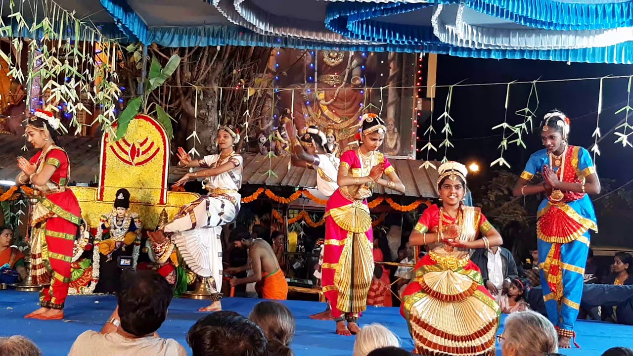Devi neeye dance performed by Pratiksha and group at Nagamma temple on ...