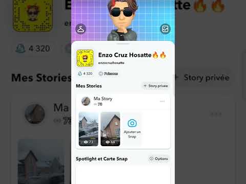 je vous montre comment enregistrer vos photo de snap à votre galerie