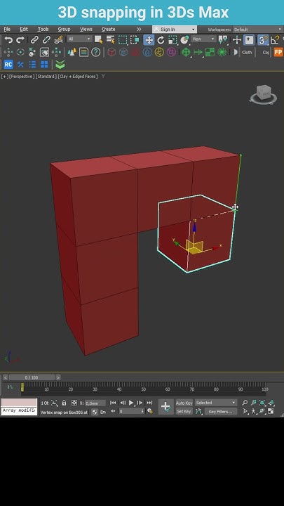 Mastering 3D Snapping in 3ds Max: Quick Tutorial #shorts #3dsmax #snapping - YouTube