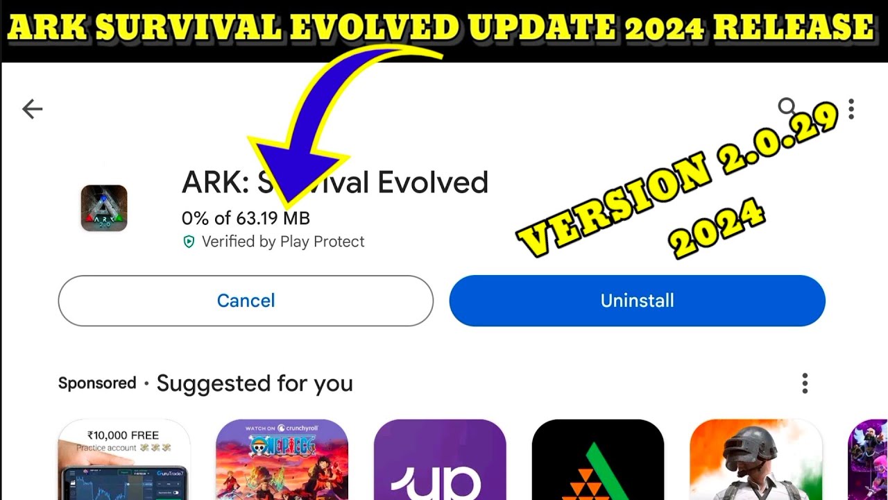 ARK UPDATE IS HERE || 2.0.29 UPDATE RELEASED || UPDATE IN PLAYSTORE ...