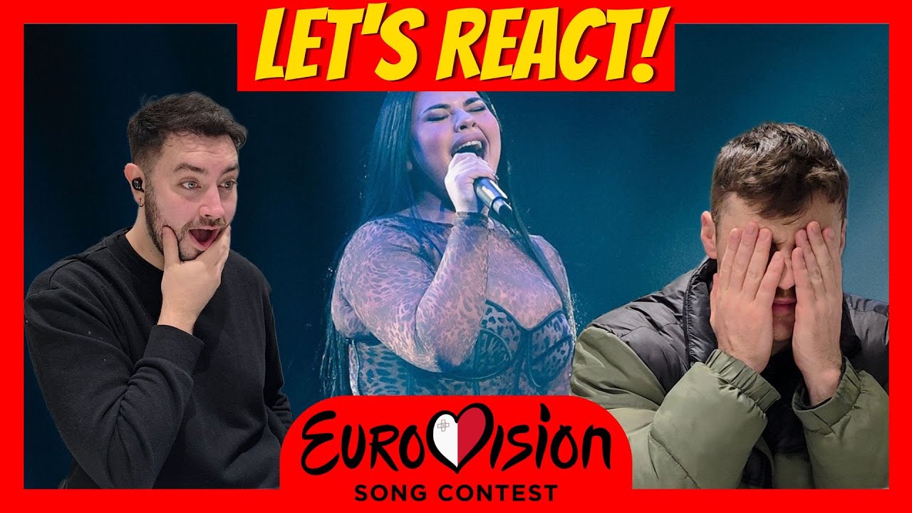 Let's React! | Miriana Conte - Kant | Malta Eurovision 2025 - YouTube