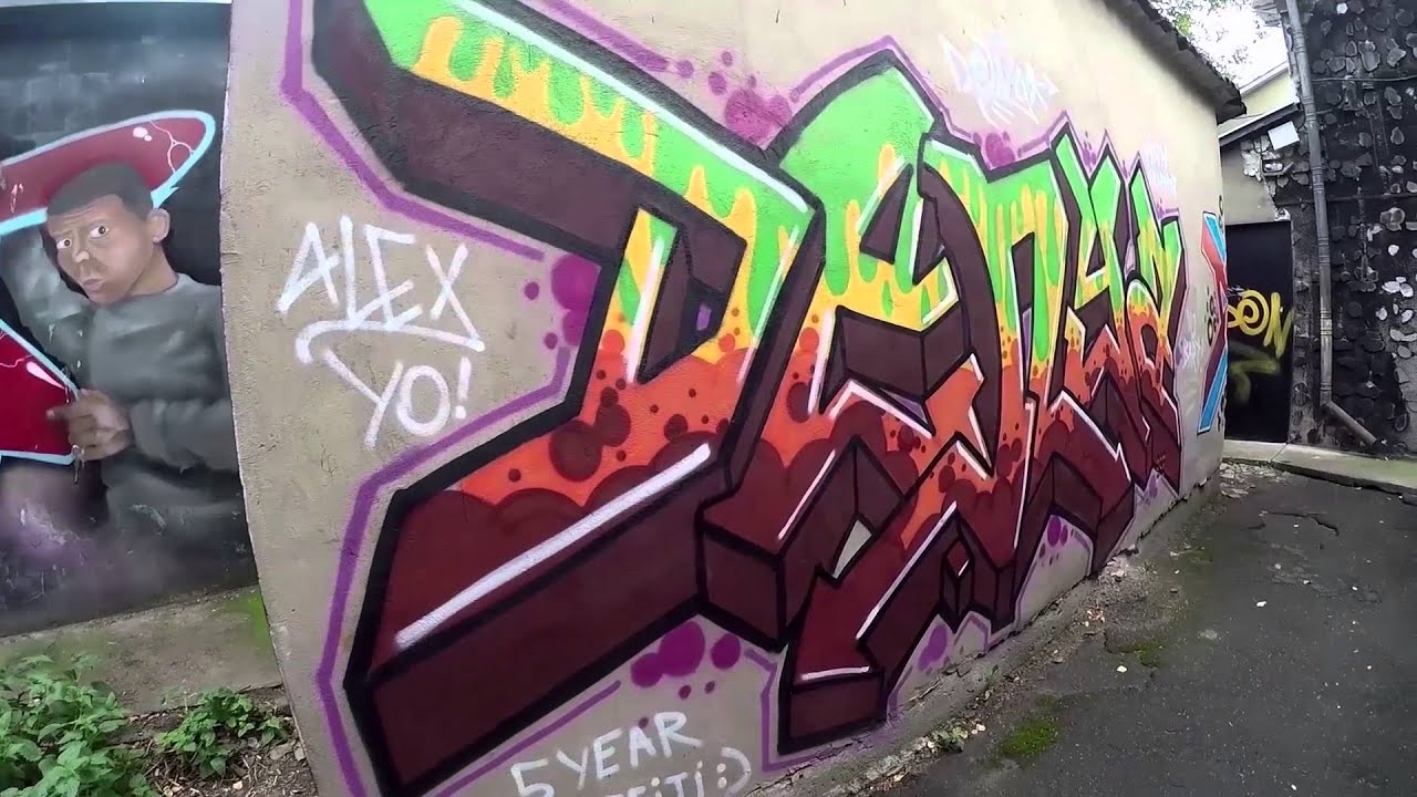 Denya graffiti summer 2015 - YouTube