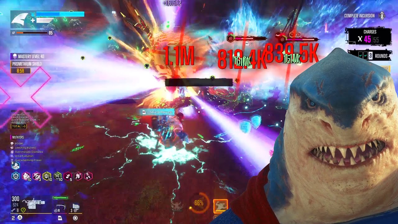 King Shark Atlantean Drop Build - YouTube