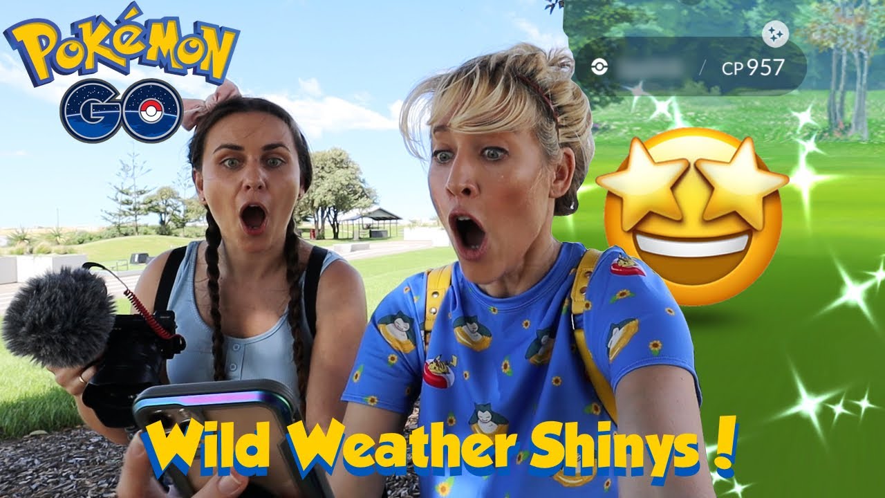 WILD WEATHER WEEK BRINGS THE SHINY LUCK!! Pokémon GO - YouTube