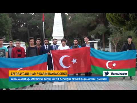 Azerbaycanlılar  9 Kasım Bayrak Gününü şehitlikte andı