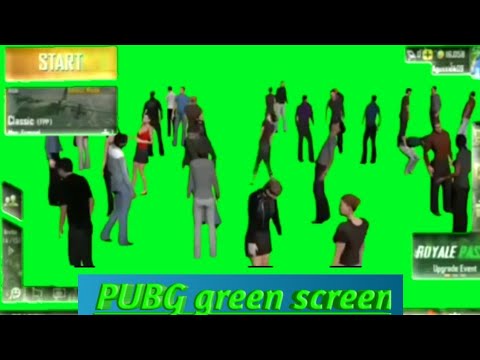 green screen pubg || PUBG green screen Effects || PUBG Mobile green ...