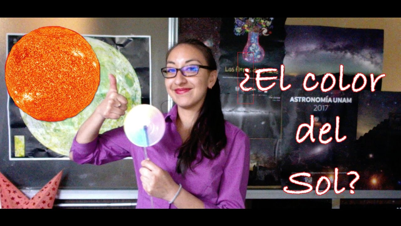 ¿De qué color es el Sol? - YouTube