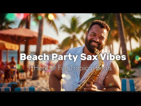 🌴 Beach Party Sax Vibes – 1 Hour of Fun Tropical Beats 🎷