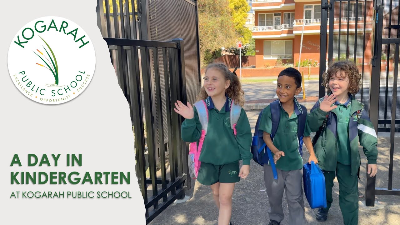 A Day In Kindergarten at Kogarah Public School - YouTube