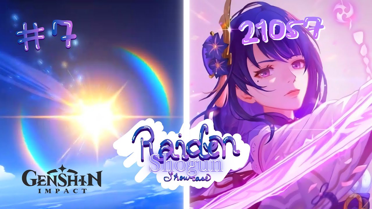 21k with Level 70 (Raiden Shogun F2P Showcase) | Genshin Impact #7 ...