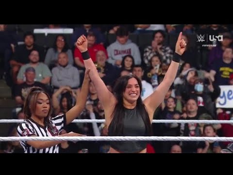 WWE RAW 2/26/2024 - Raquel Rodriguez Defeats Chelsea Green In A Singles ...