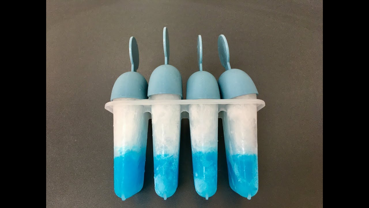 FROZEN JELLO TIP POPSICLES - Ice Lolly Block Pop - Elsa Anna Tutorial ...