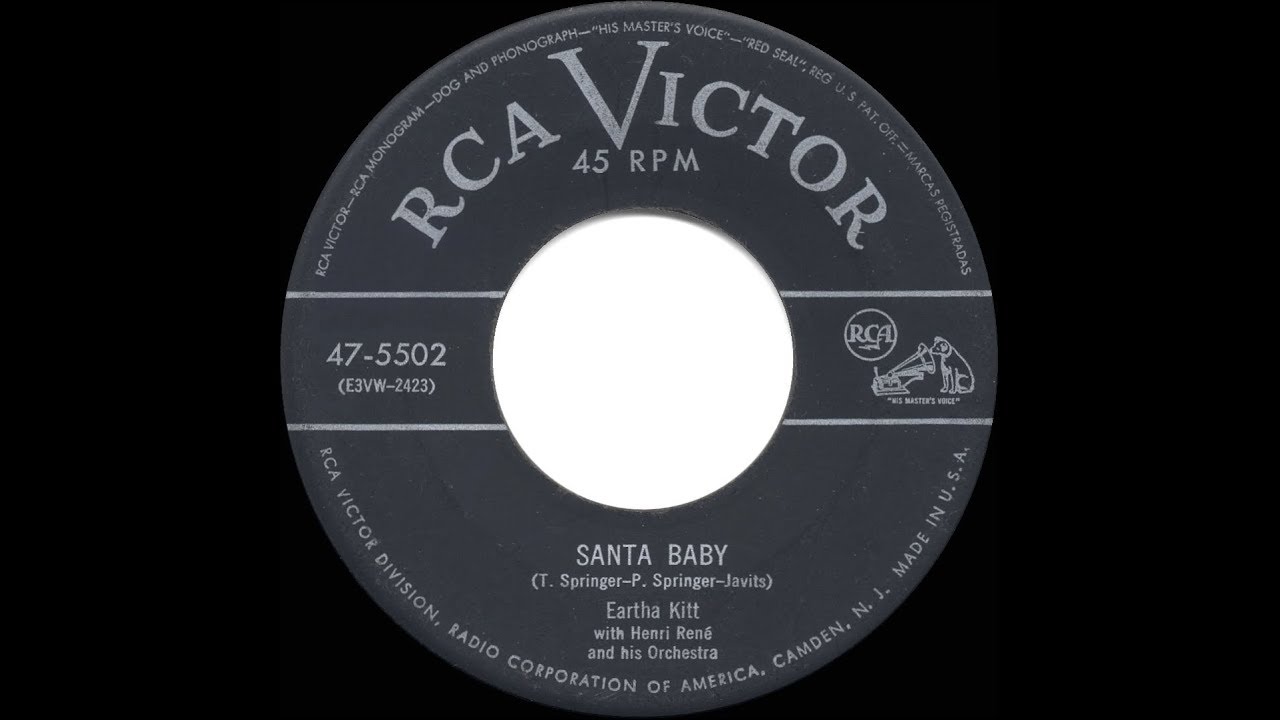 1953 HITS ARCHIVE: Santa Baby - Eartha Kitt - YouTube Music