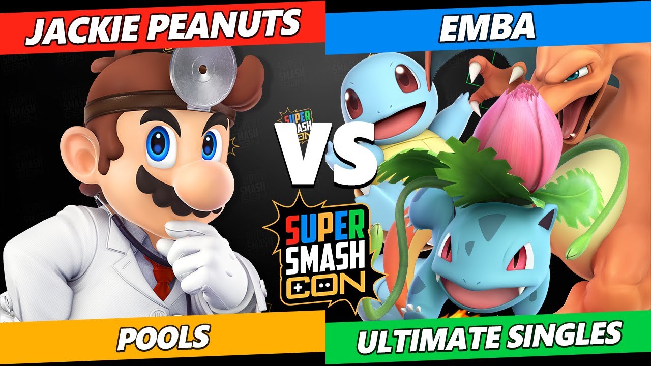 SSC 2023 - Jackie Peanuts (Dr Mario) Vs. Emba (Pokemon Trainer) Smash ...