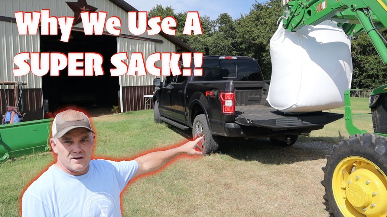 SUPER SACK | WHY WE USE THEM FOR STORING FARM FEED - YouTube