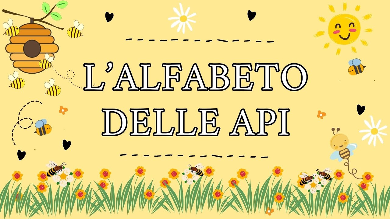 L'ALFABETO DELLE API: per imparare i vocaboli relativi alle #api - # ...