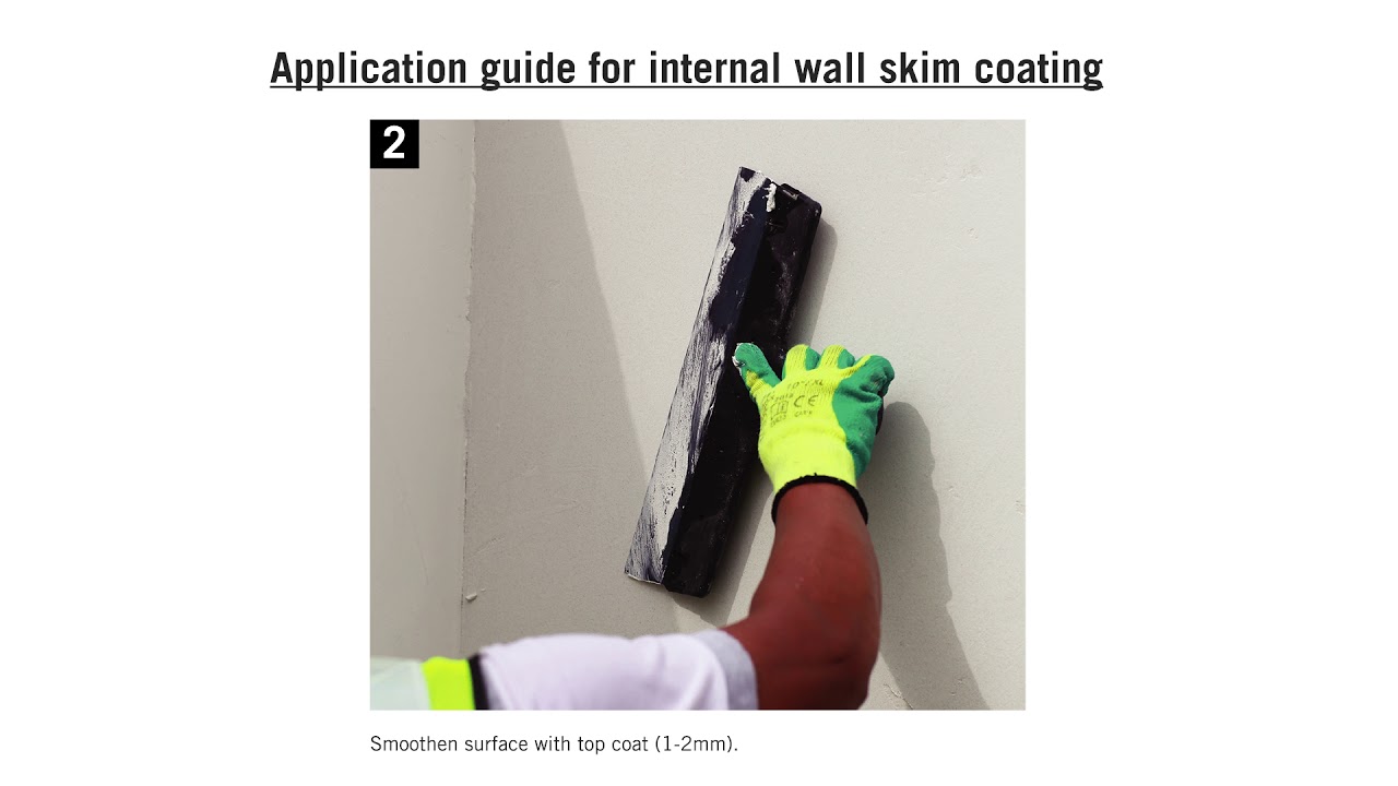 Lafarge Prosolutions - Application Guide for Skim Coating - YouTube