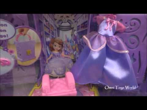 Disney Sofia the First Portable Princess Closet Playset - YouTube