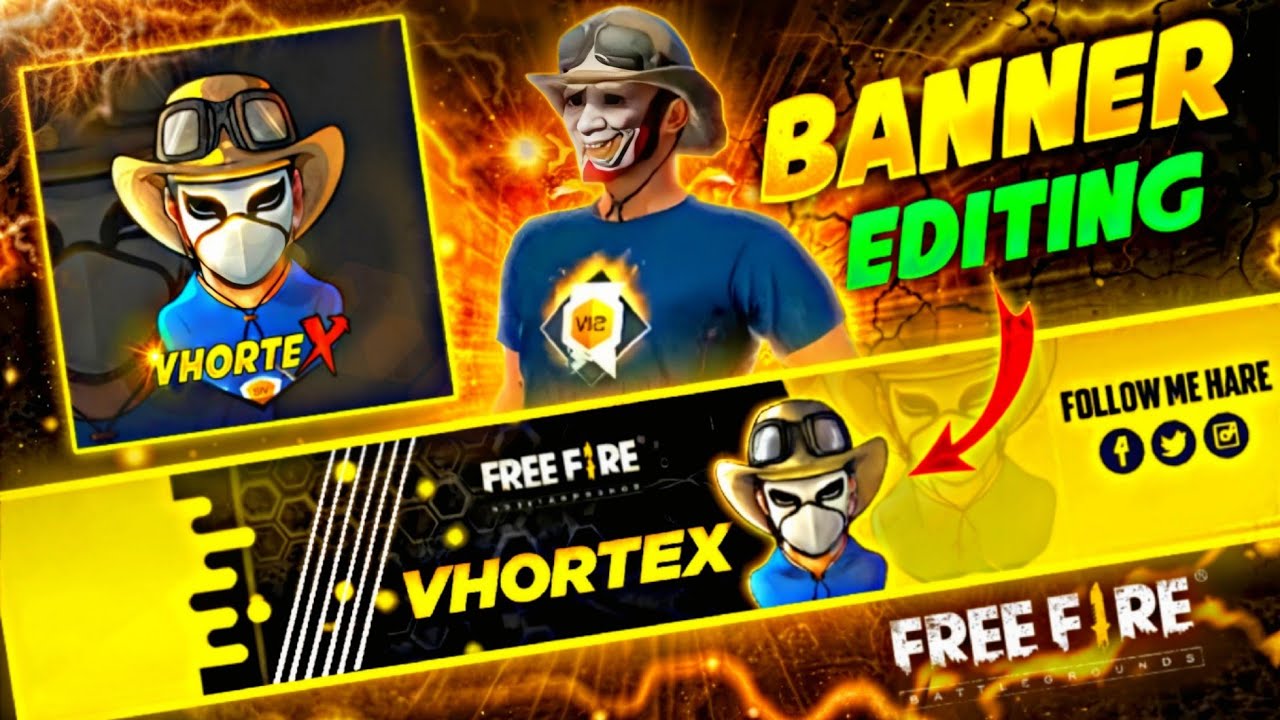 💥 MAKE THIS PROFESSIONAL GAMING BANNER 😱 HOW TO MAKE BANNER FOR GAMING ...