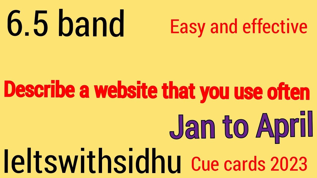 describe a website which you visit often #ielts #ieltsspeaking # ...