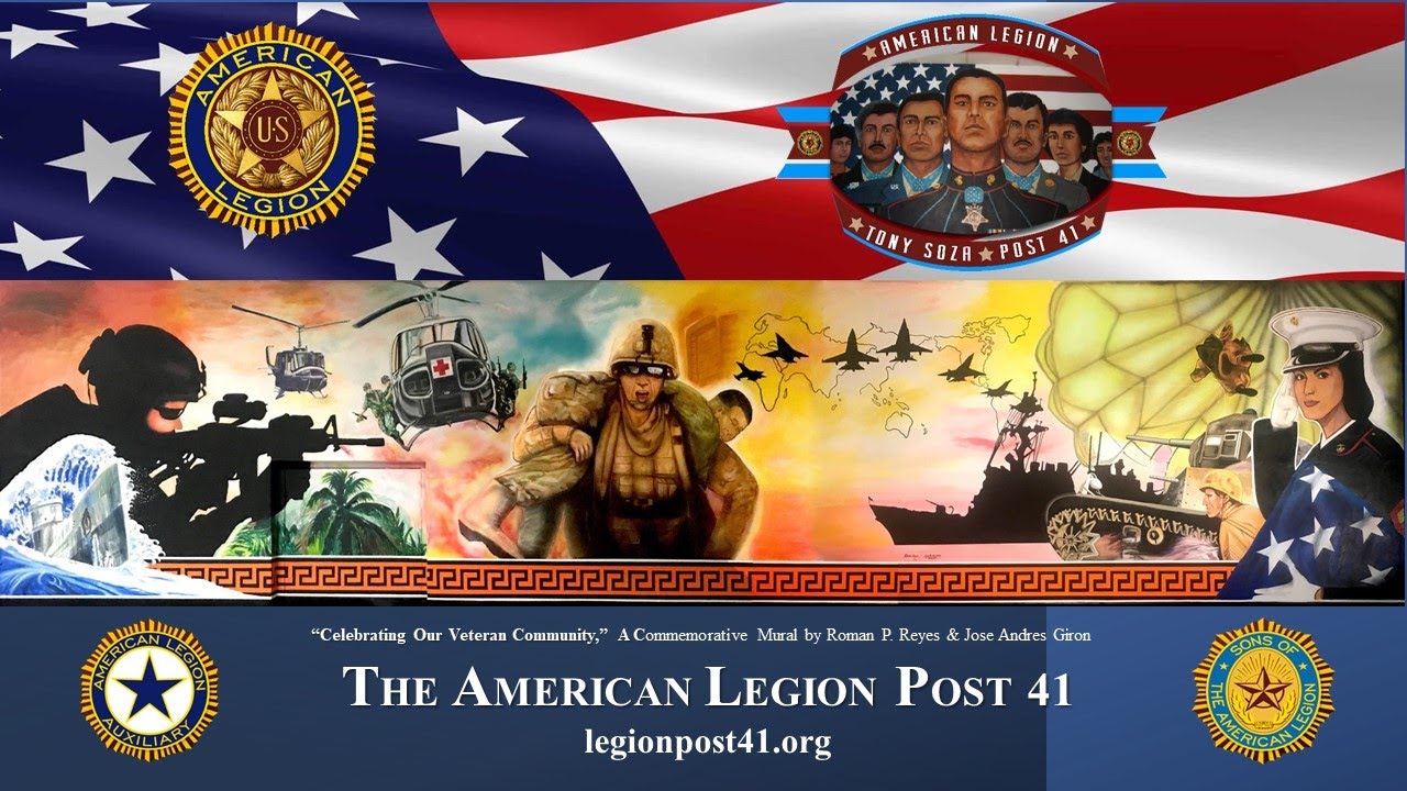 Tony F. Soza-Ray Martinez American Legion Post 41 honoring all who ...