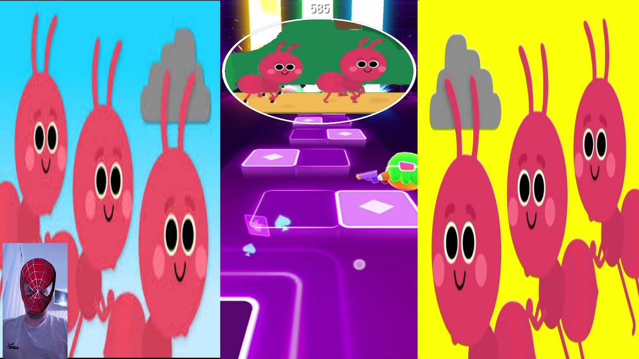 The Ants Go Marching Super Simple Songs Tiles Hop Puzzle Top - YouTube