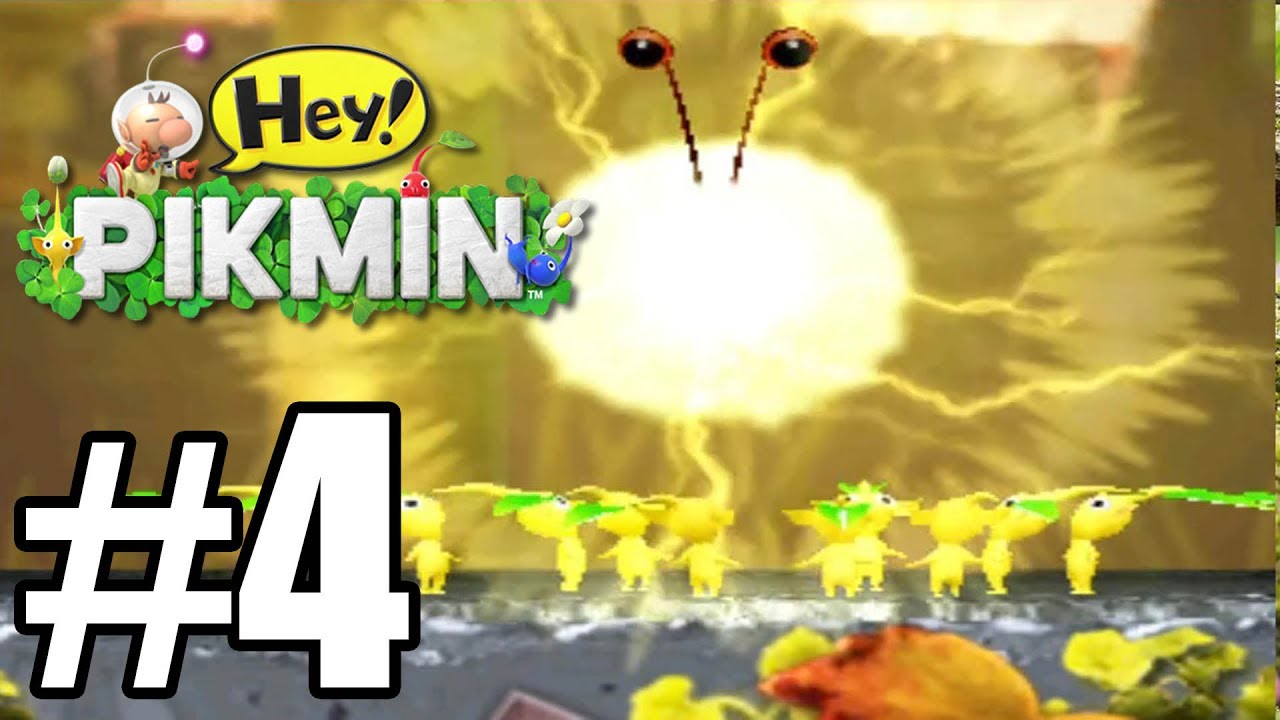 Hey Pikmin Gameplay Walkthrough Part 4 - Sector 4 - 100% All Treasures ...