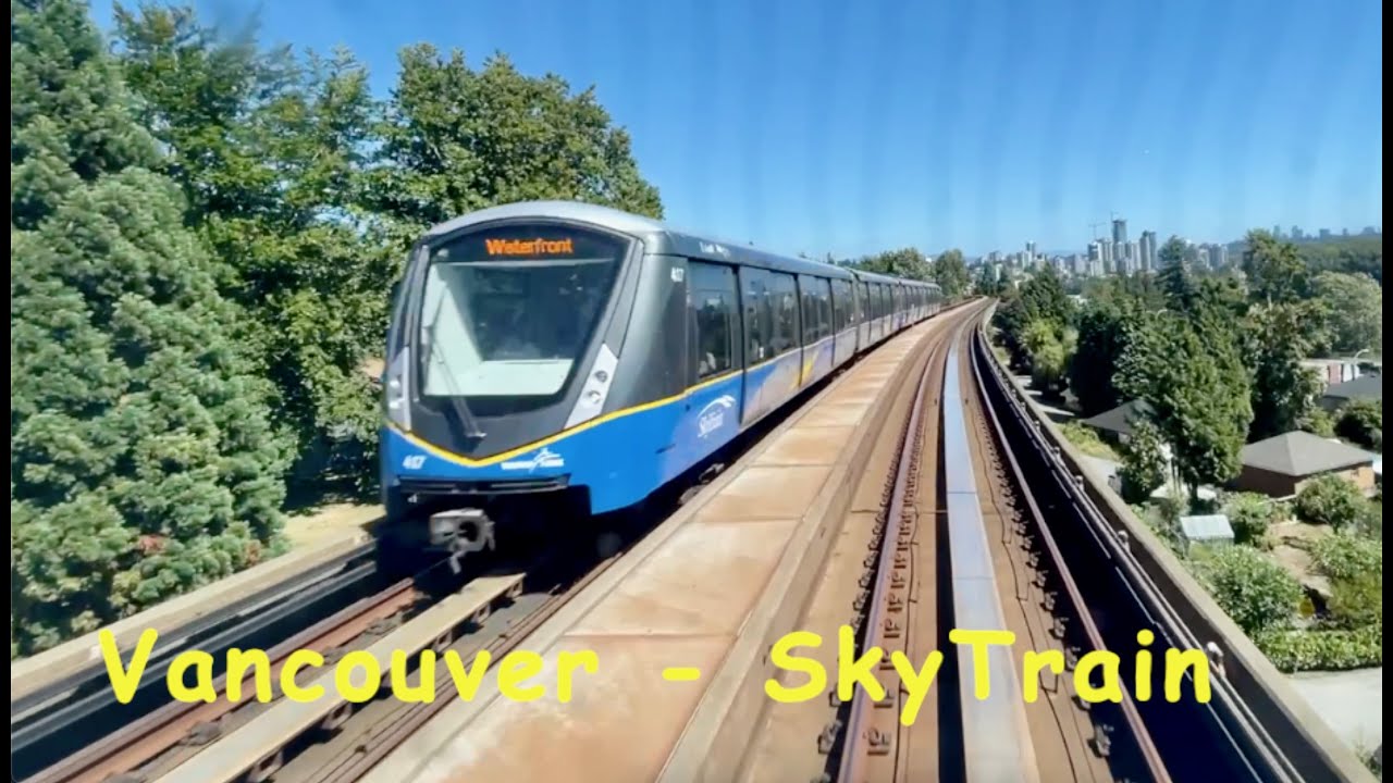 Canada - Riding Vancouver's Skytrain - Expo Line - YouTube
