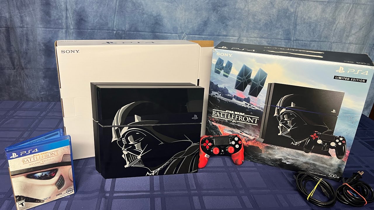 Opening the Epic Star Wars Battlefront Limited Edition PS4! - YouTube