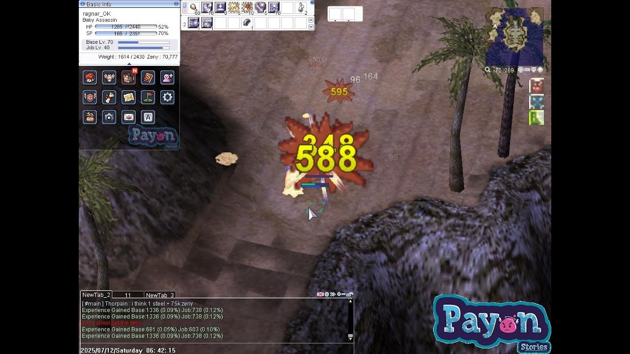 Ragnarok Payon Adventure a Baby Assassin hunt katar of quaking in ...