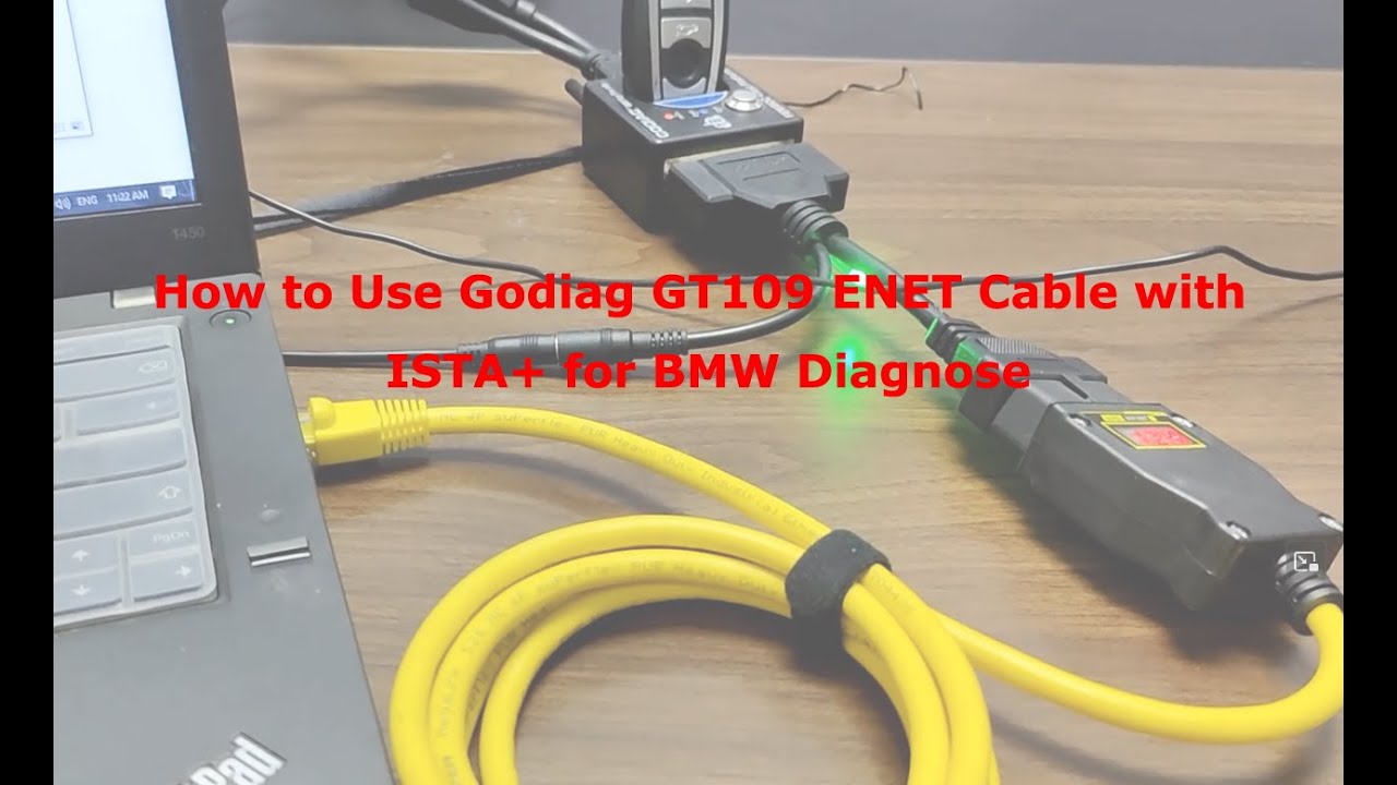 GODIAG GT109 DOIP-ENET Cable Work Well with ISTA+ Software for BMW ...