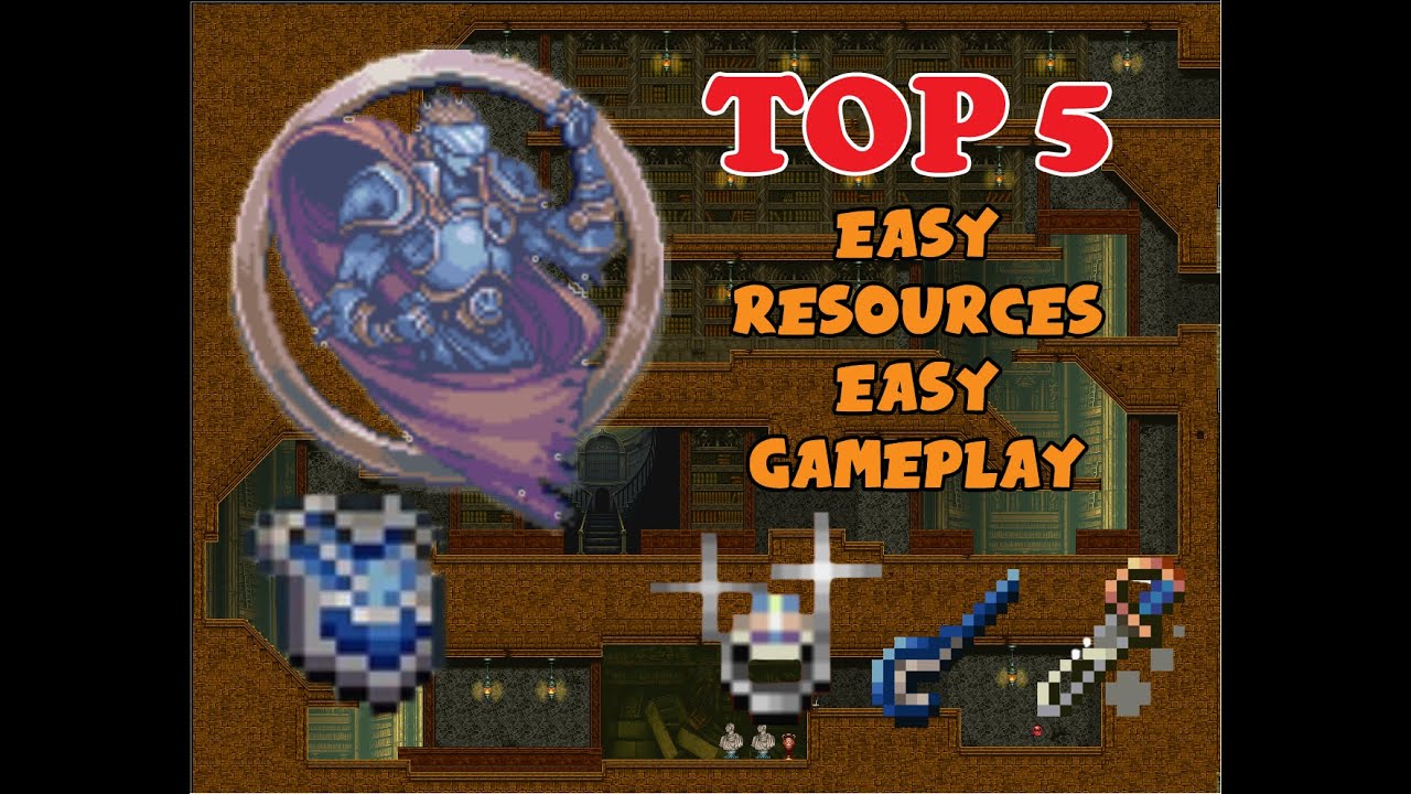 Castlevania SOTN Top 5 Features that make the game easy - YouTube