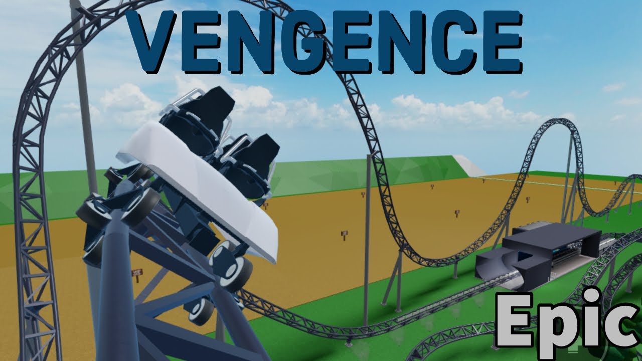 Vengence- Multi launch coaster(Theme park tycoon)By @Epic - YouTube