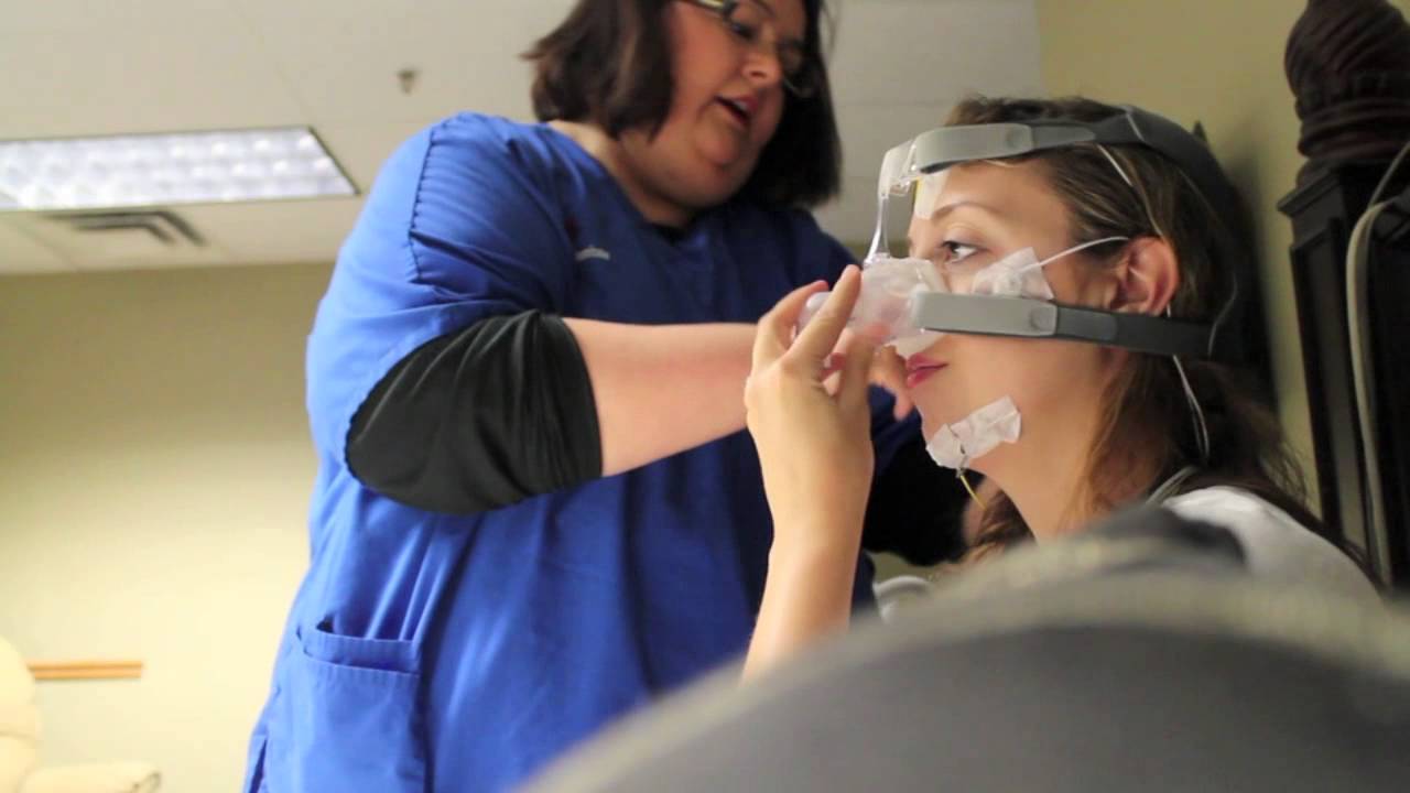 Inside a Sleep Study at Oklahoma Heart Institute - YouTube