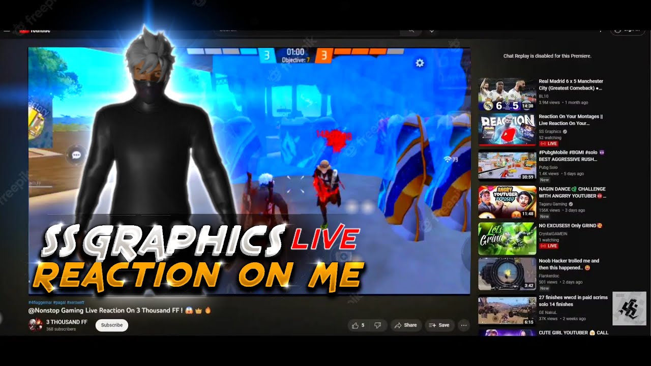 Play Like Hecker_ SS Graphics Live Reaction On Me) @SSGraphics - YouTube