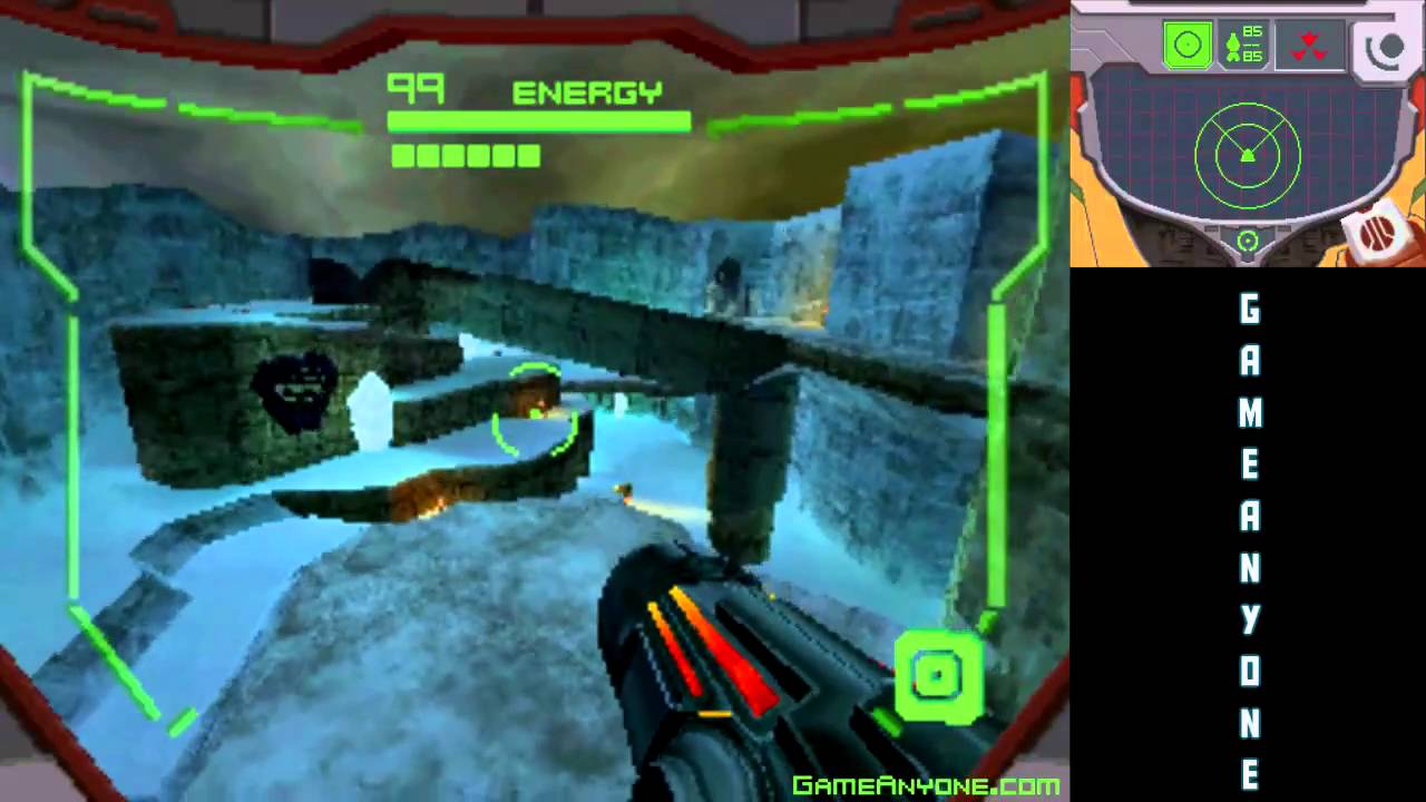 Metroid Prime Hunters Walkthrough - Part 16: Arcterra[Revisit](2 of 2 ...