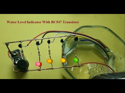 Innovation Teaching method - Water Level Indicator Project With BC547 ...