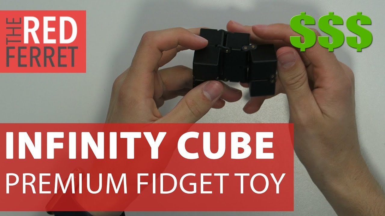 Infinity Cube - The Amazing Premium 100$ Fidget Toy! [REVIEW] - YouTube