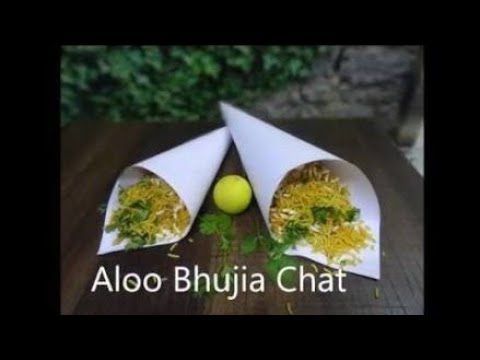Aloo bhujia bhel | Aloo bhujia namkeen | Bhel puri recipe | Tasty ...