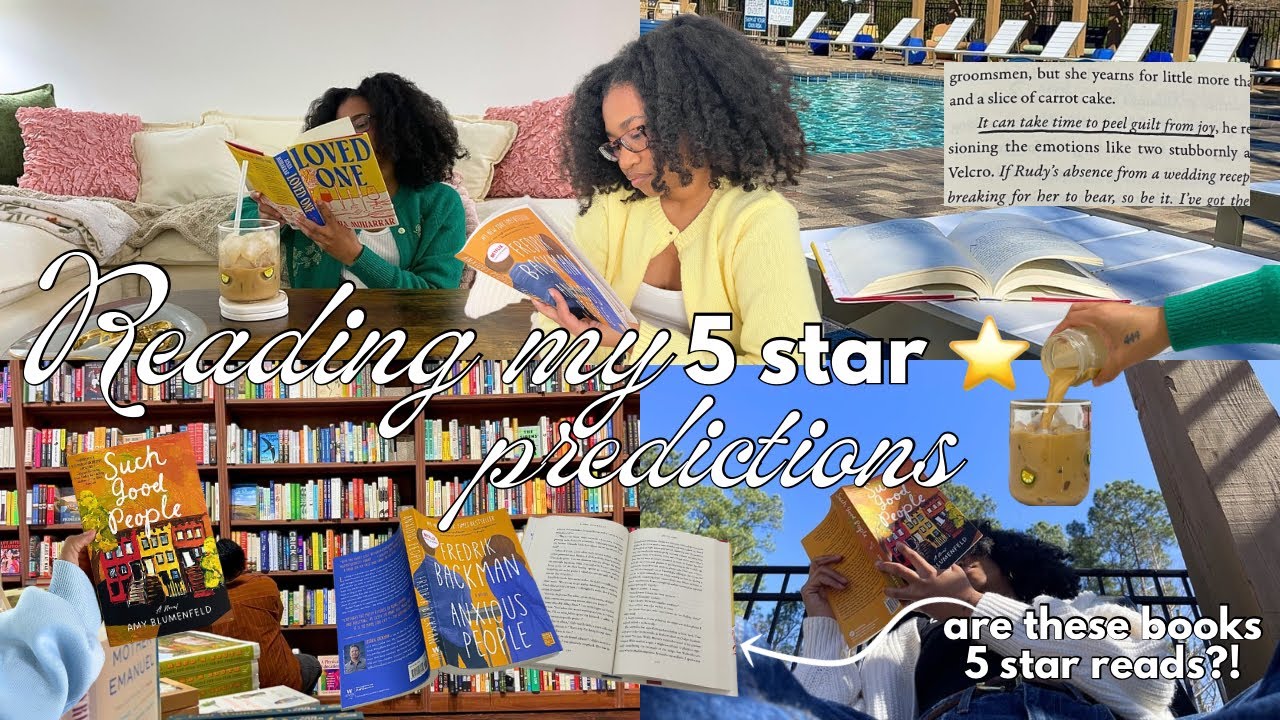 are these books 5 star ⭐️ reads?! 📚reading 5 star predictions (a cozy ...