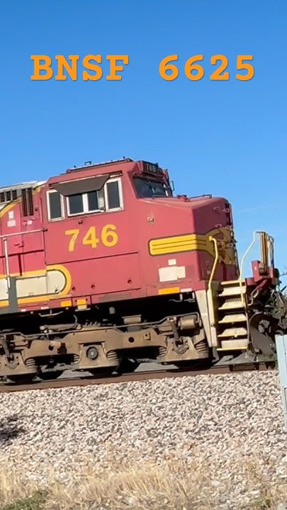 BNSF 6625 - September 9, 2024 #bnsf #railfan #railroad #train - YouTube