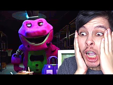 BARNEY EL ANIMATRÓNICO !! - FIVE NIGHTS AT FREDDY'S - YouTube